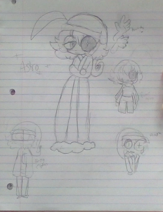 repost of my (human) design for Astro ((+ headcanons)) | Fandom