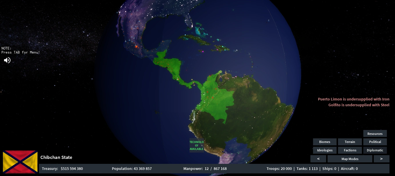 Formed Chibchan State as costa rica | Fandom