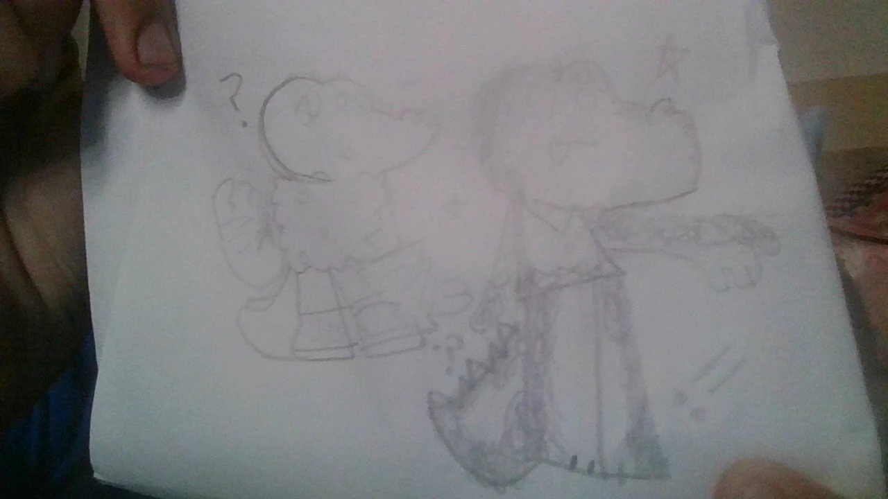 lil' crackerdile/daryl doodle. | Fandom