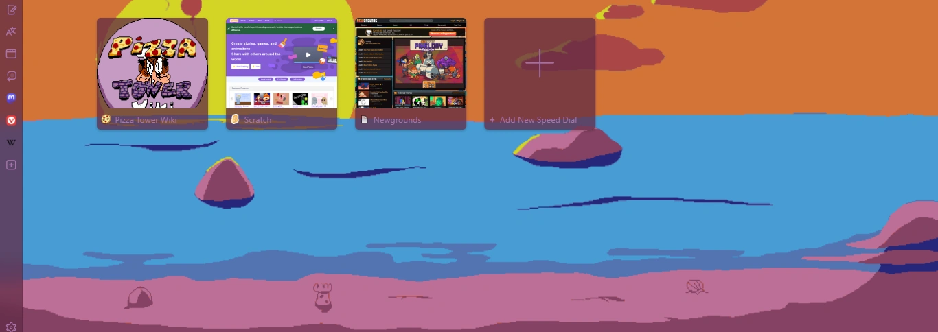 themed my new browser around crust cove, opinions? | Fandom