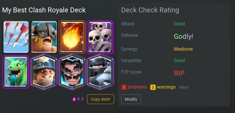 Rate my deck | Fandom