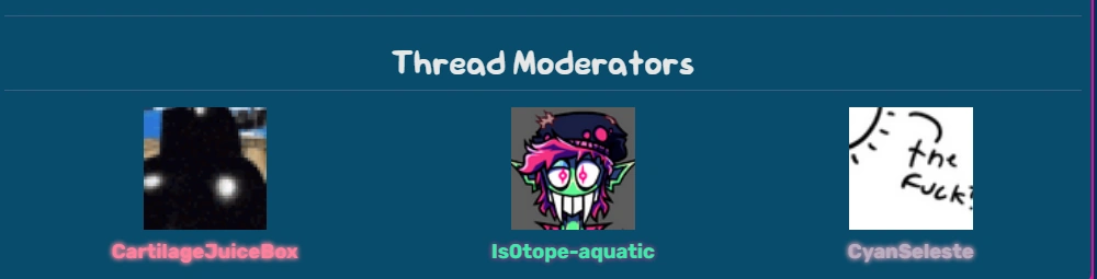 who is this third thread mod when did they exist | Fandom