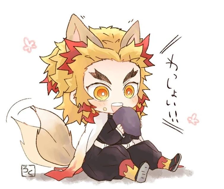Some Fox/Cat Rengoku images | Fandom