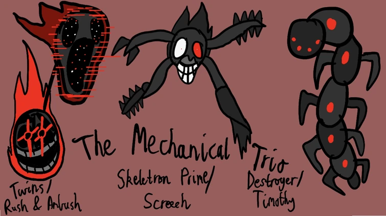 The Mechanical Trio (as Entities!) | Fandom