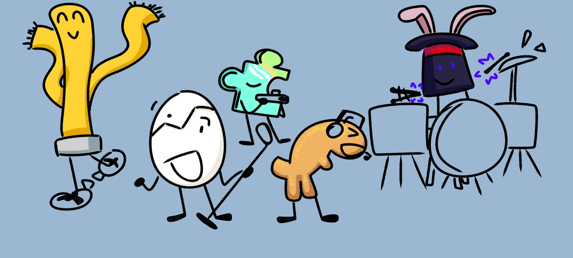 I made up a lil’ band of silly goobers | Fandom