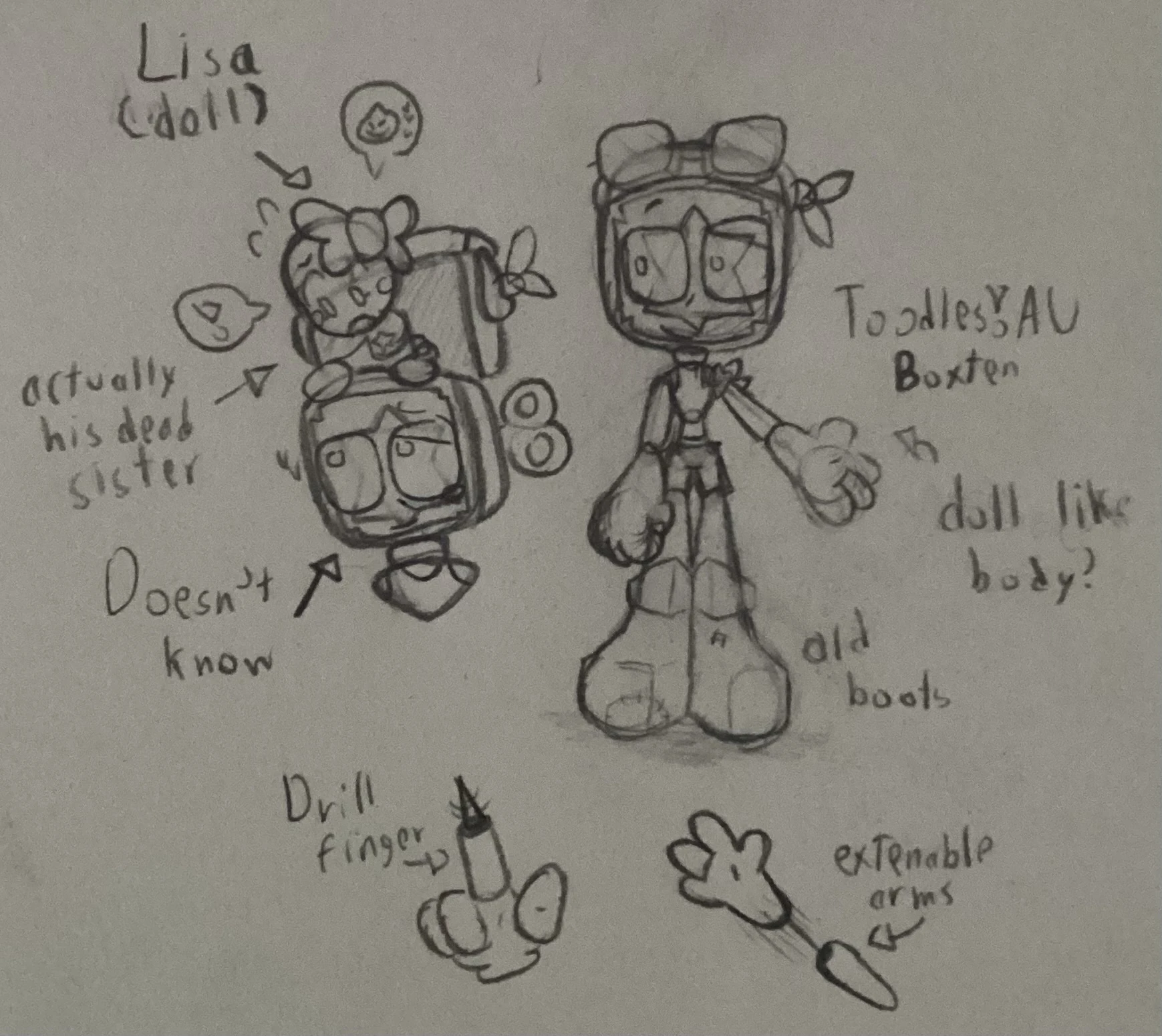 Sneak peek for Toodles!AU Boxten's Design! | Fandom