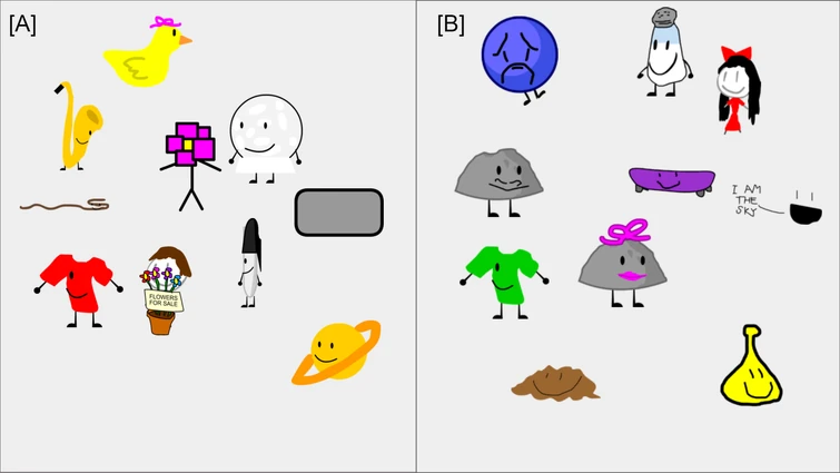 BFDI Recommended Characters VV 10 (VTE) | Fandom