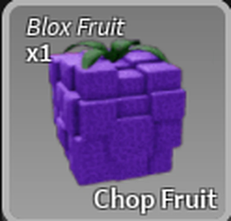 why does chop fruit look like this? | Fandom