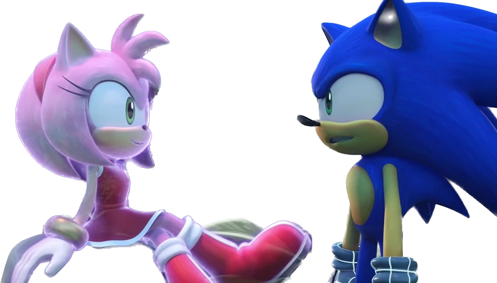 Sonic and ghost Amy rose (ghost of a chance) (no BG) | Fandom