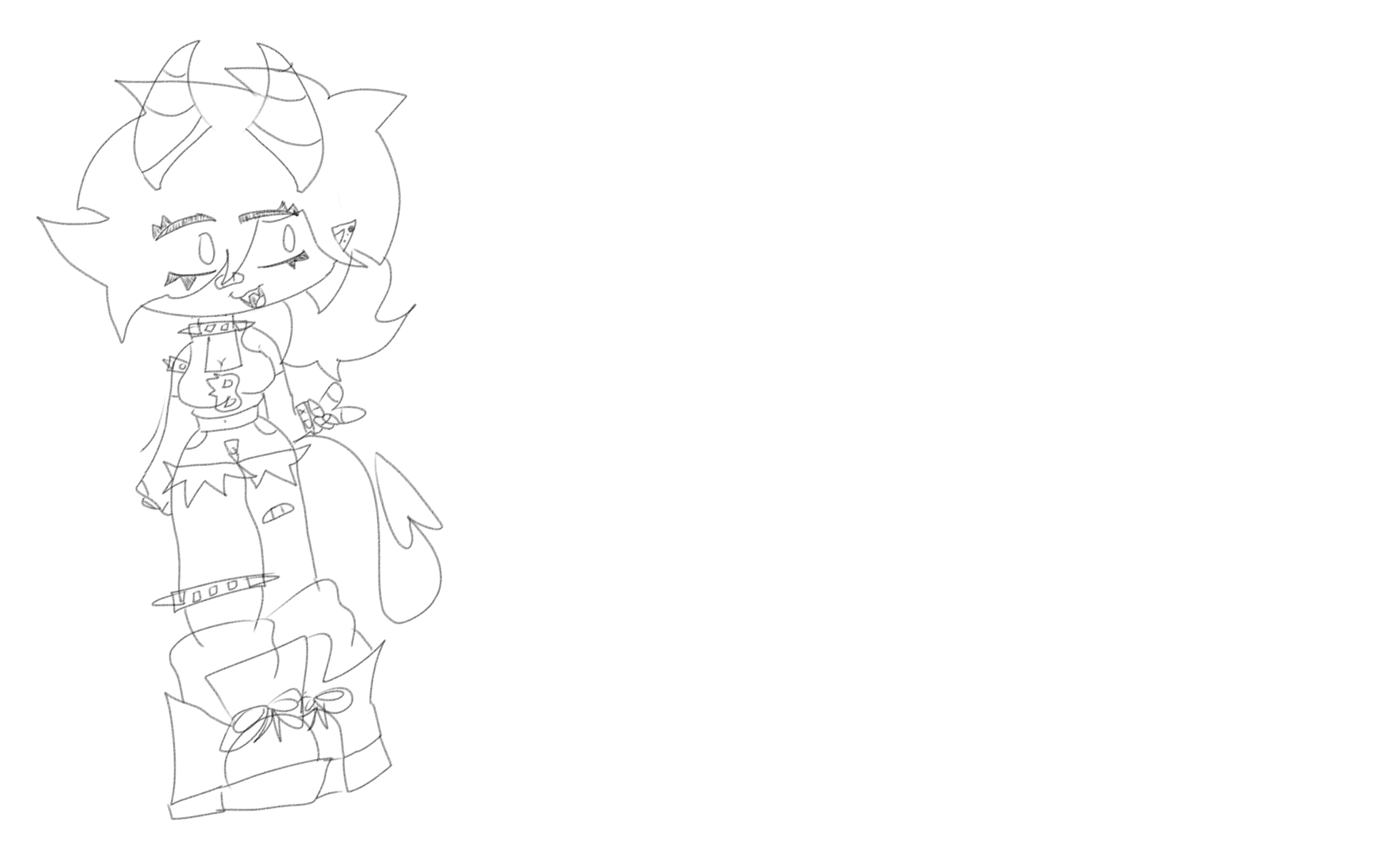 hello um wip ref sheet for my sona | Fandom