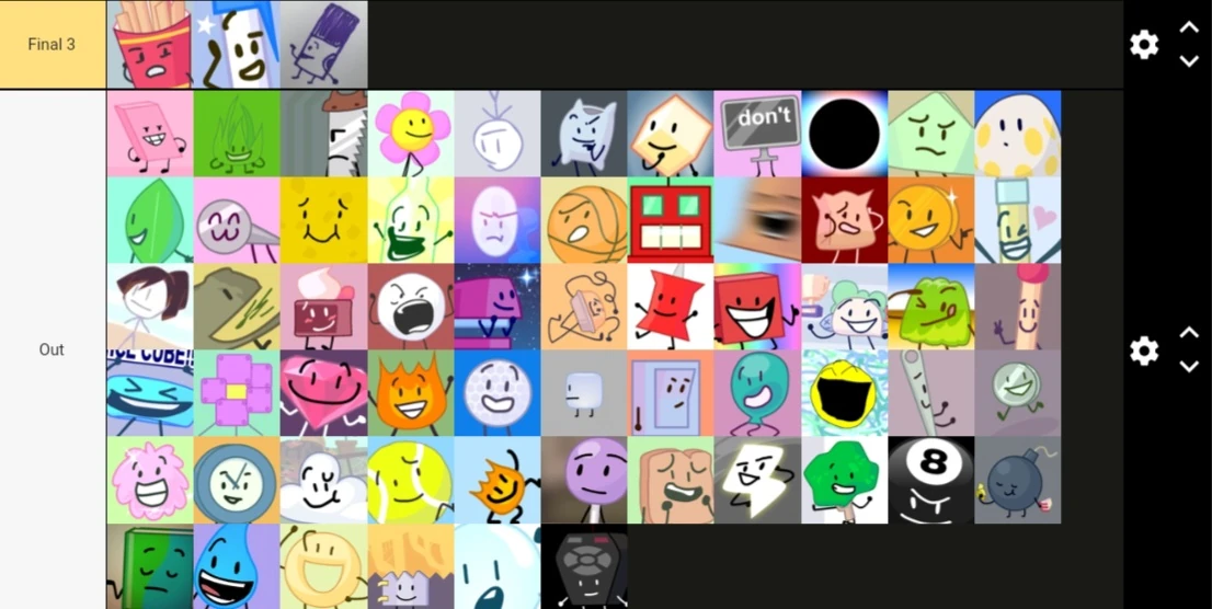 Bfb viewer voting ep 64 | Fandom