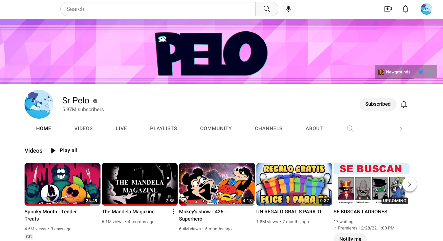 i am the real Sr. Pelo | Fandom