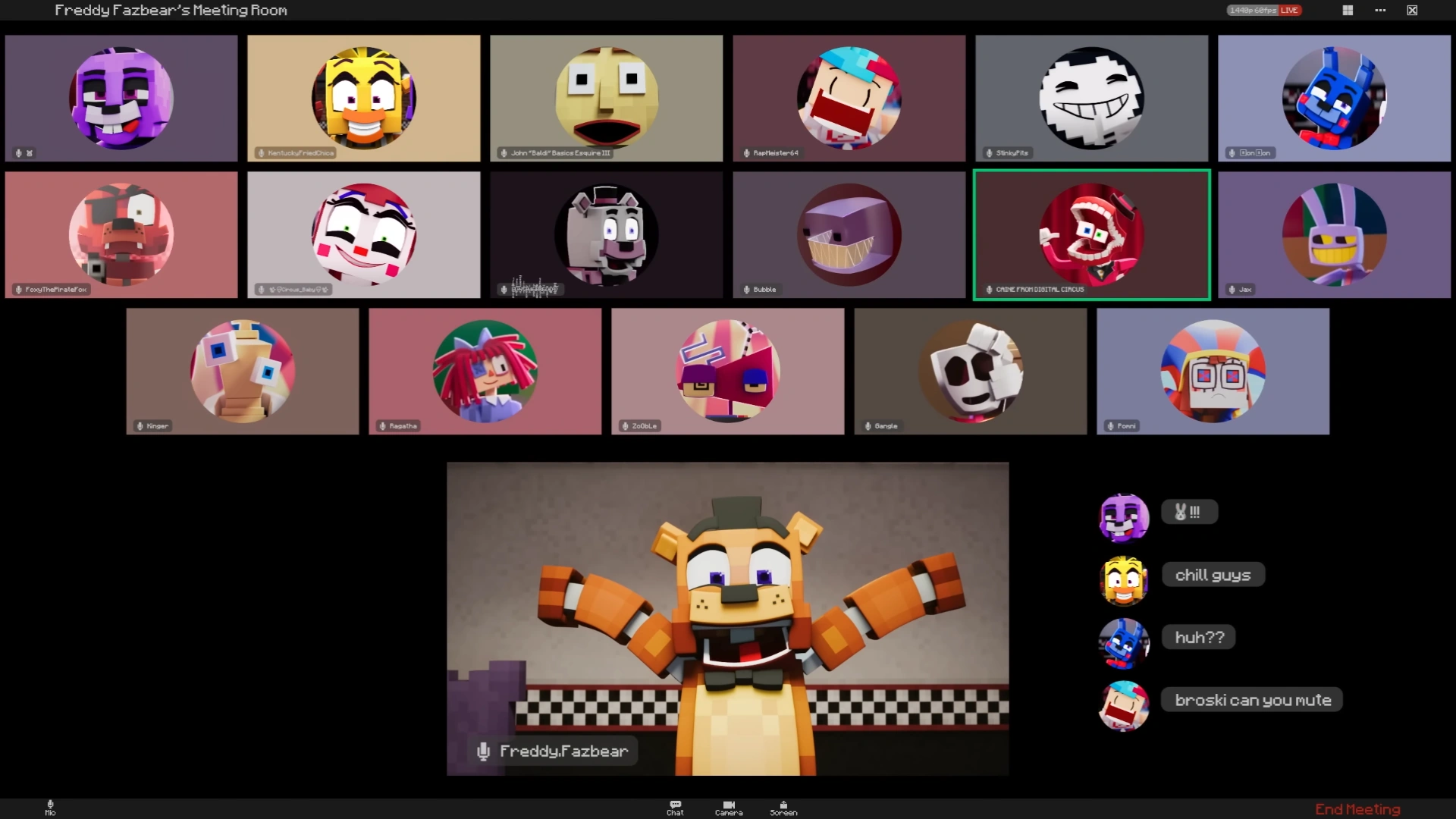 TADC characters are gonna be in ZAMination's Fazbear & Friends Episode ...
