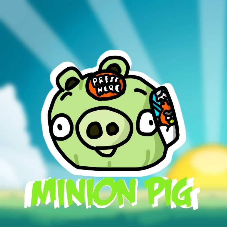 minion pig plush doodle | Fandom