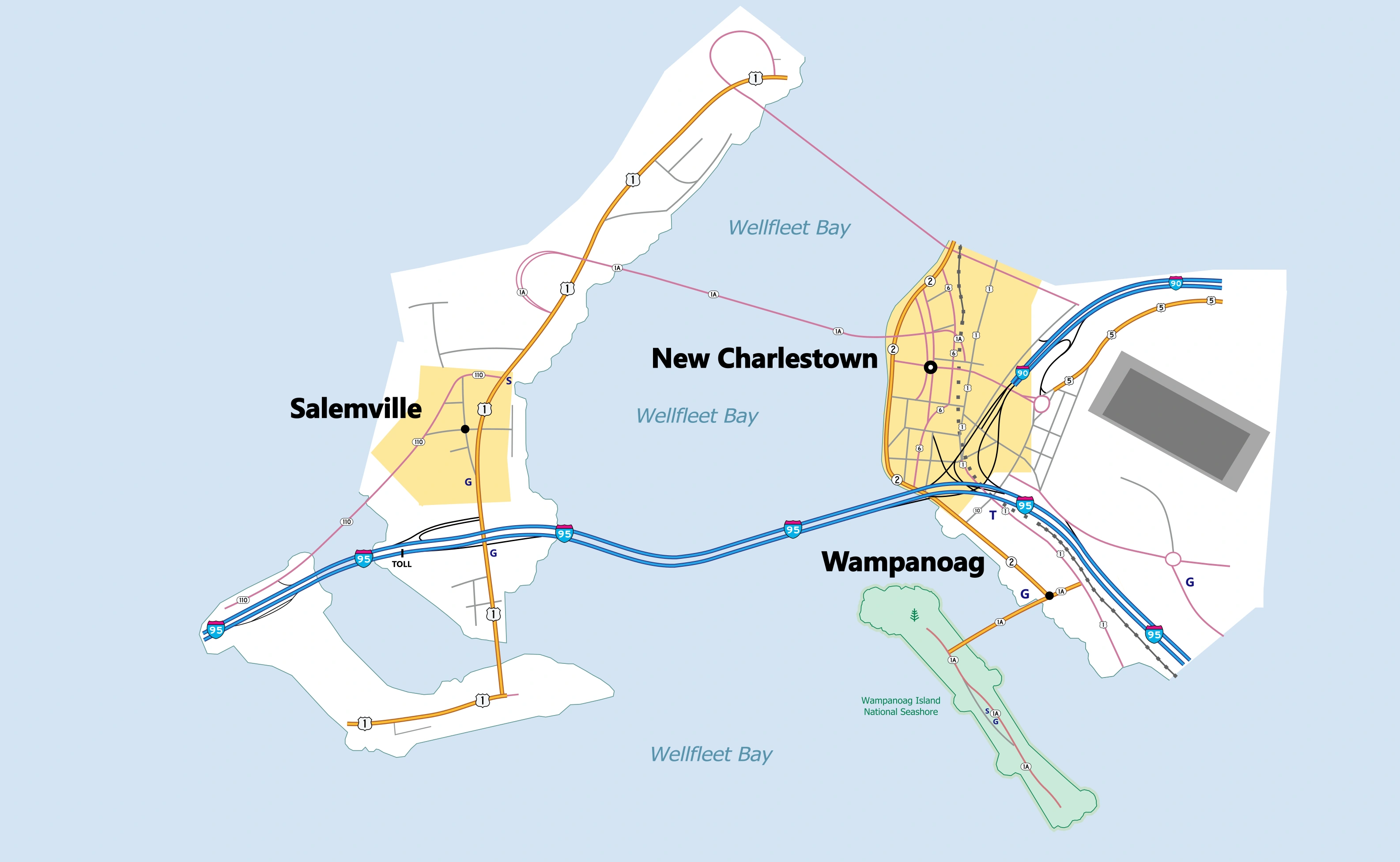 New Charlestown Minimap, made by me. | Fandom
