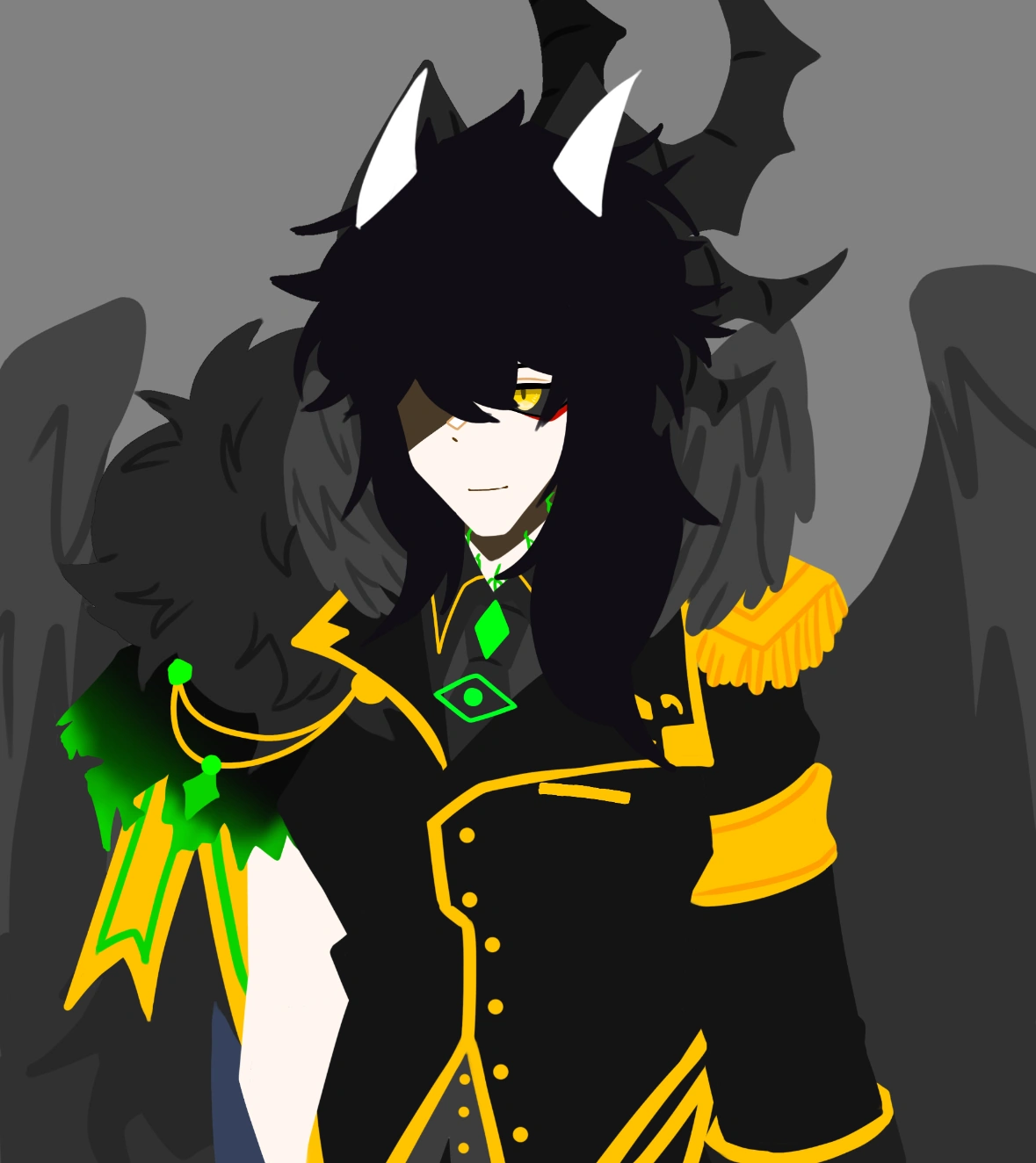 Lil drawing of my aeth but humanized | Fandom