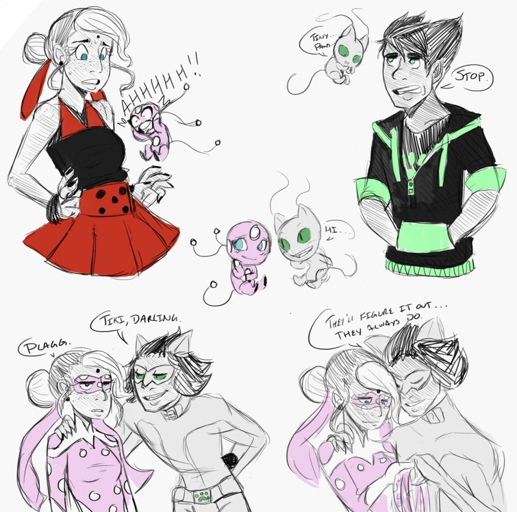 Kwami BODY swap! | Fandom