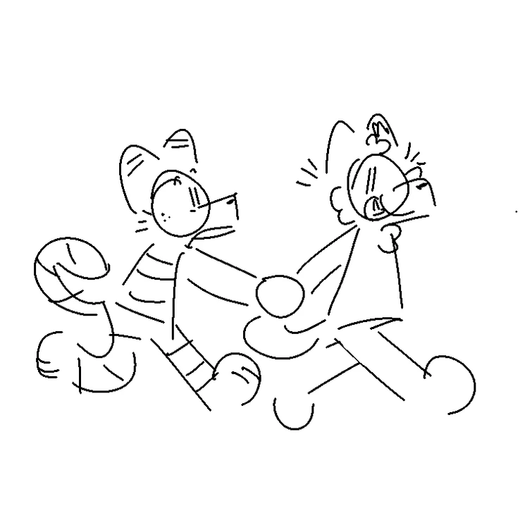 Some more art of my Dog Man Dead Petey AU because I'm proud of em | Fandom