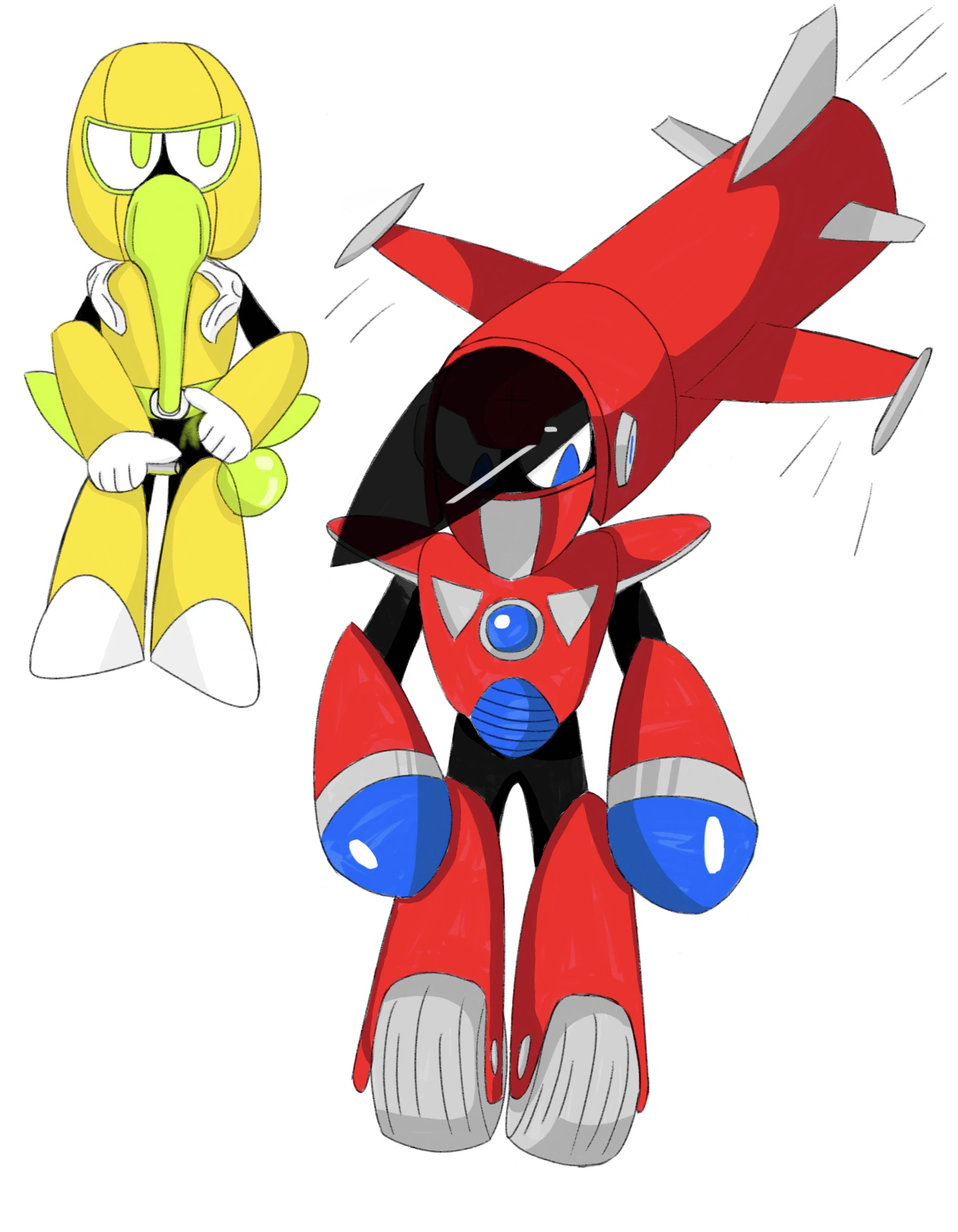 Draw two Megaman fellow Robot master | Fandom