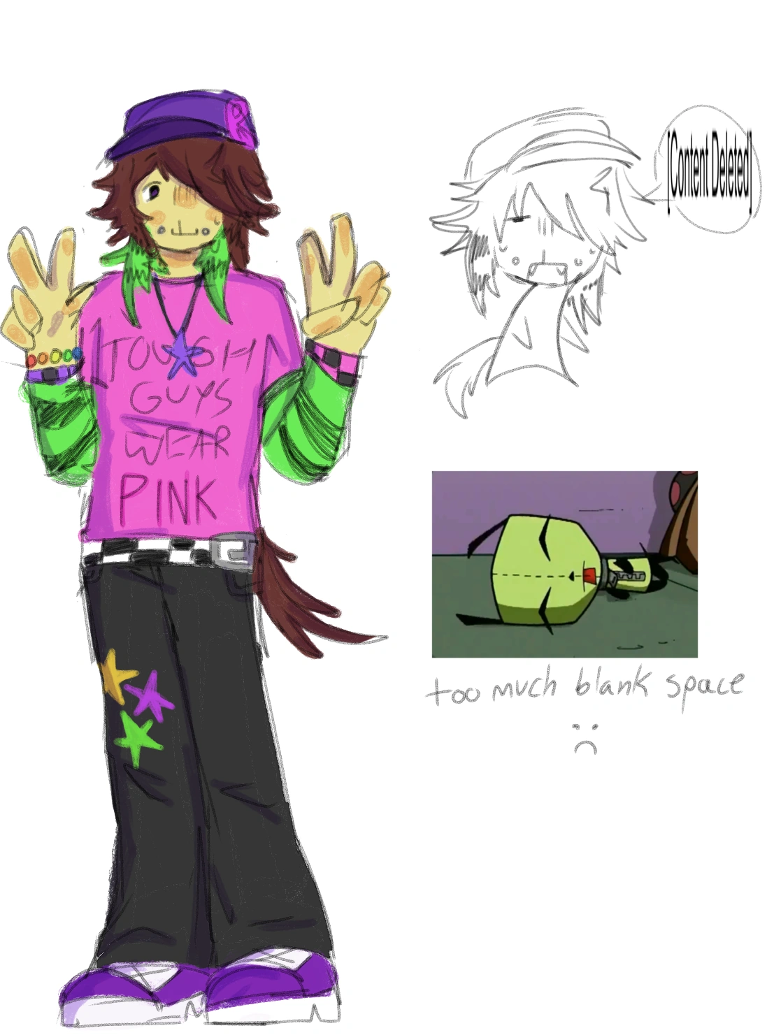 infected + unpleasant gradient art ^_^ | Fandom