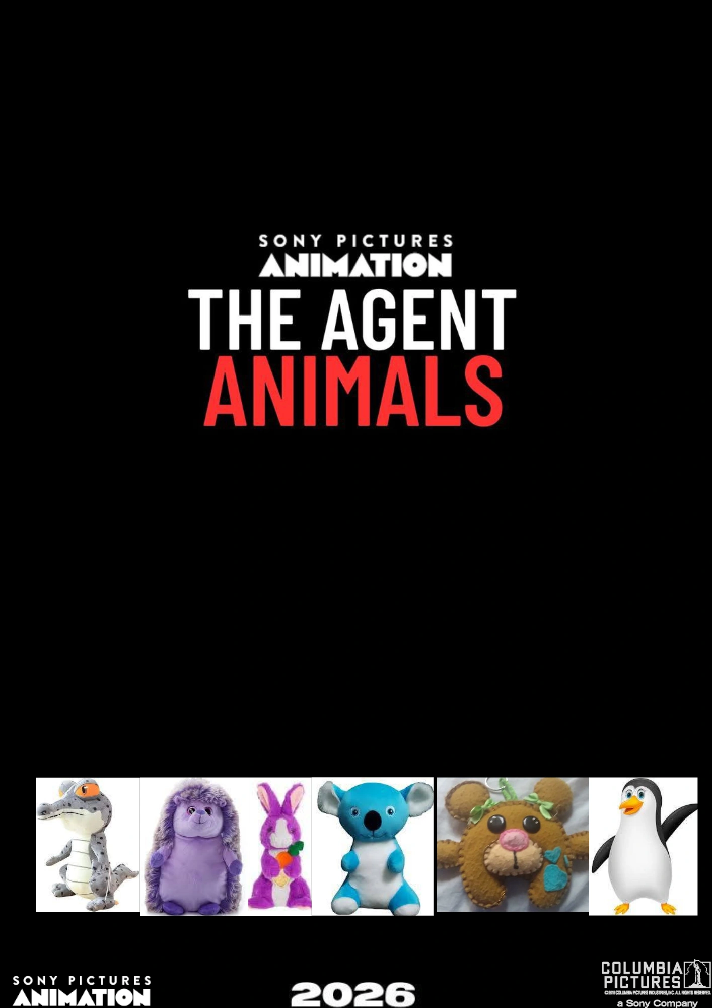 The Agent Animals (2026) Columbia Pictures & Sony Pictures Animation ...