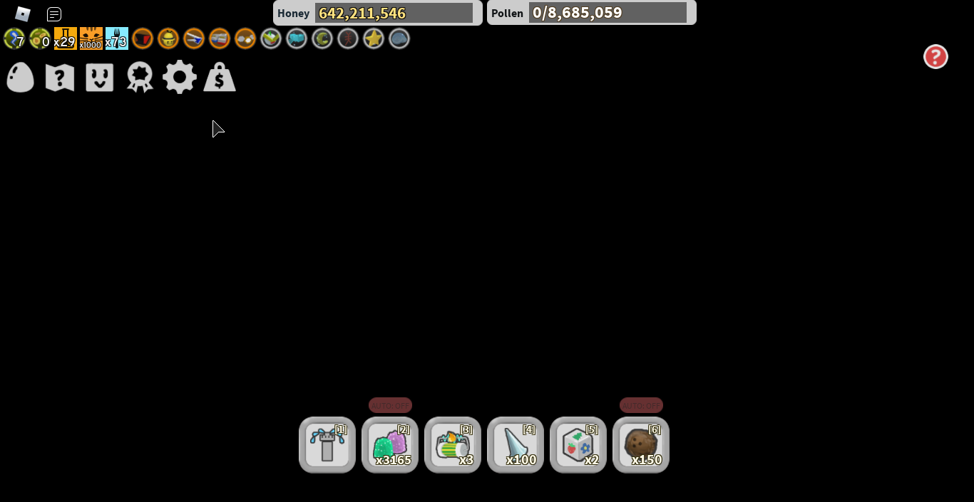 help :(, when I enter bee swarm the black screen appears :( | Fandom