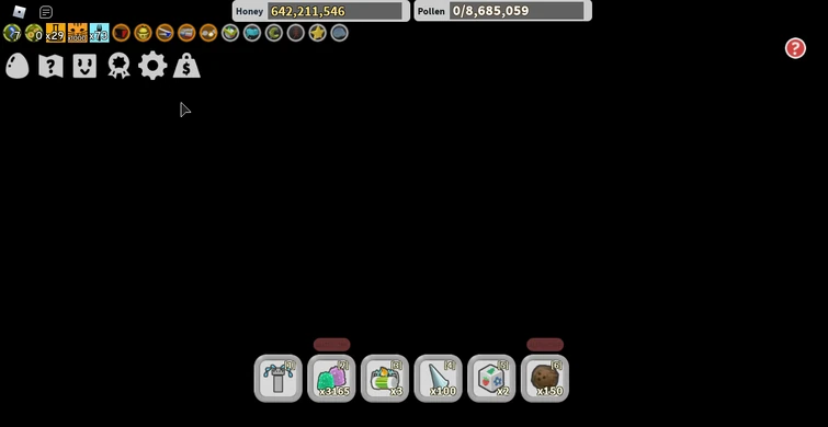 help :(, when I enter bee swarm the black screen appears :( | Fandom