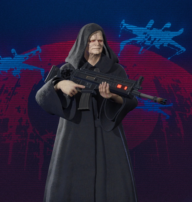 Emperor Palpatine with a gun in Fortnite | Fandom