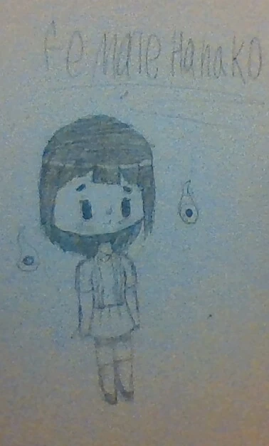 i got bored and drew female Hanako :) | Fandom