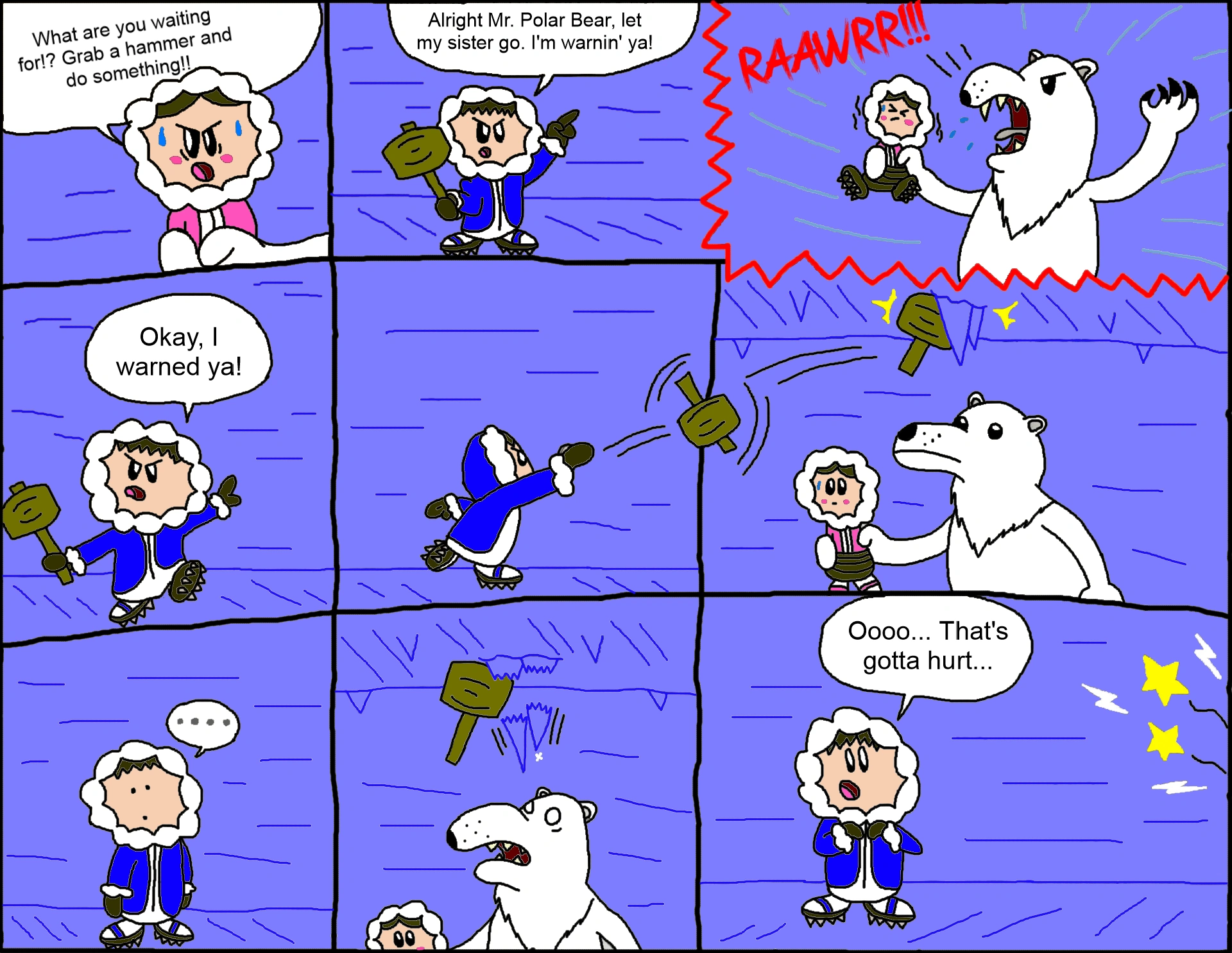 Ice Climber Comic #11 & #12 | Fandom