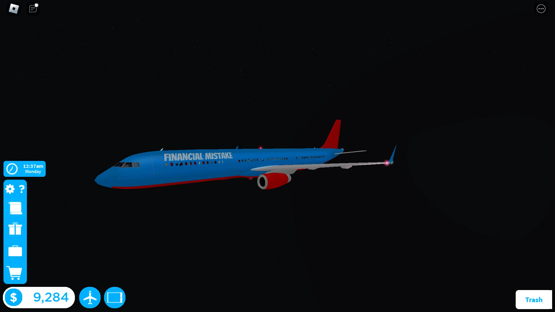 To honor my favourite Shipping company in SL i made it into a airline ...