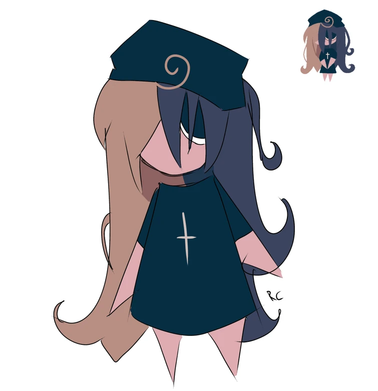 Quick nameless little girl drawing (literally took 8 minutes) | Fandom