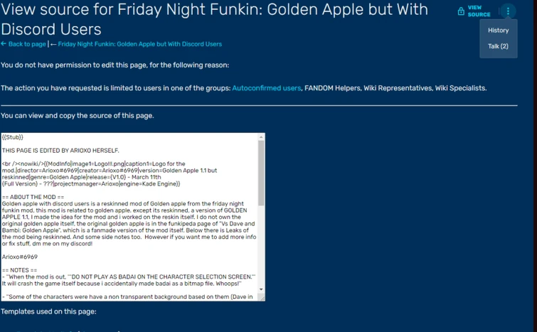 WHY CANT I EDIT MY OWN PAGE | Fandom