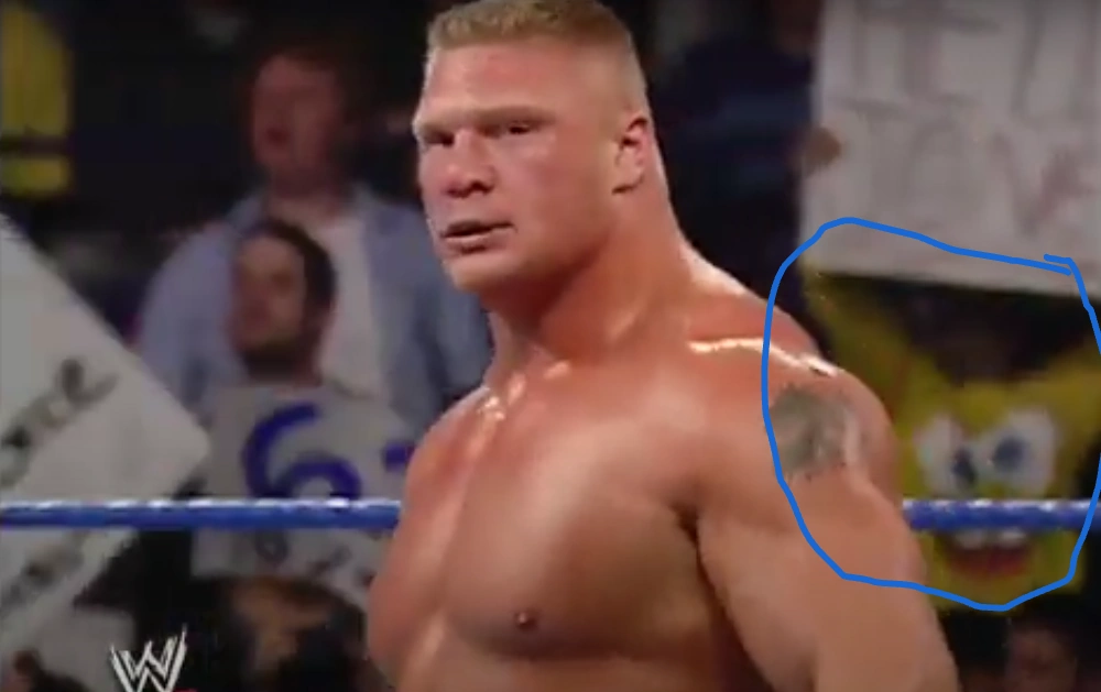 Spongebob in WWE Smackdown (2003) with the guy wearing shirt | Fandom