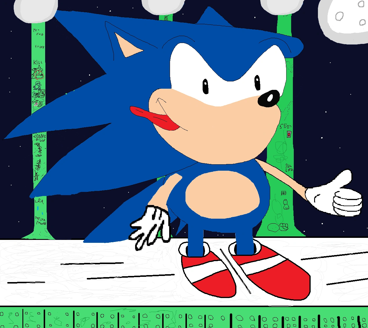 How much would you rate this Sonic fanart of mine from 1 to 10? | Fandom