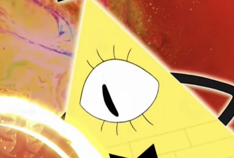 Bill Cipher, but just with particularly beautiful eyelashes 😂😂 | Fandom
