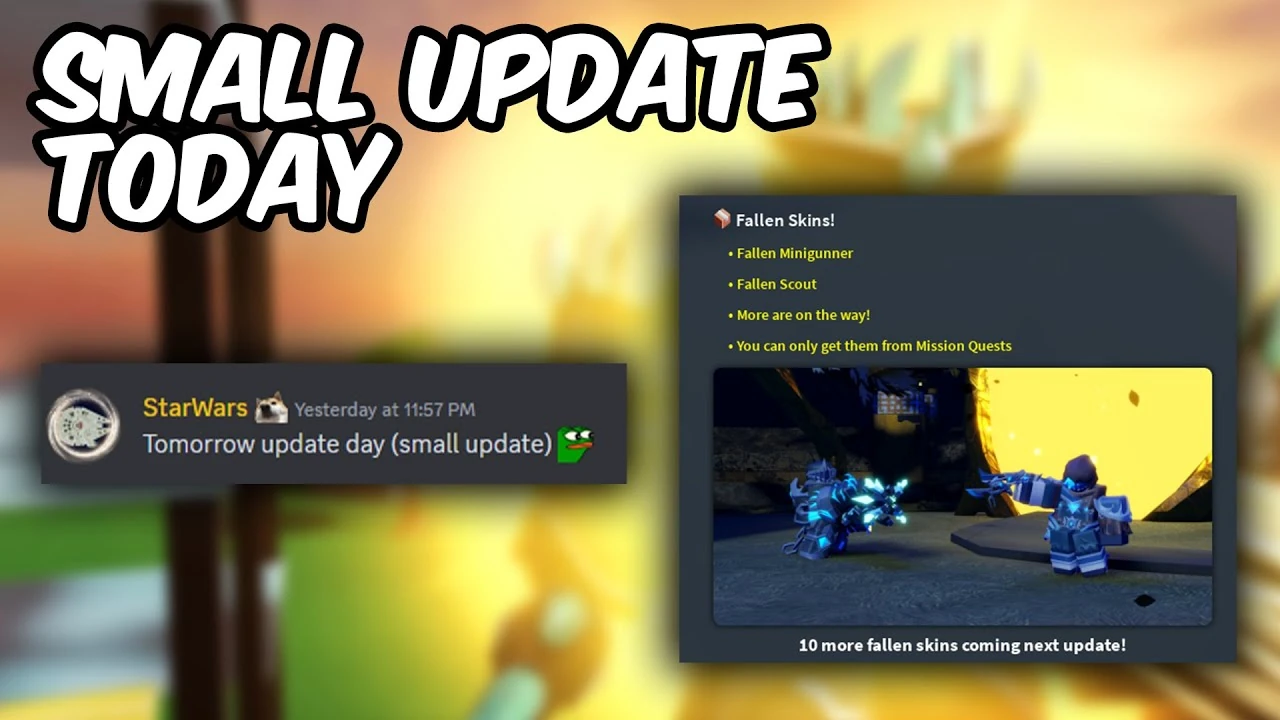 Small update today. | Fandom