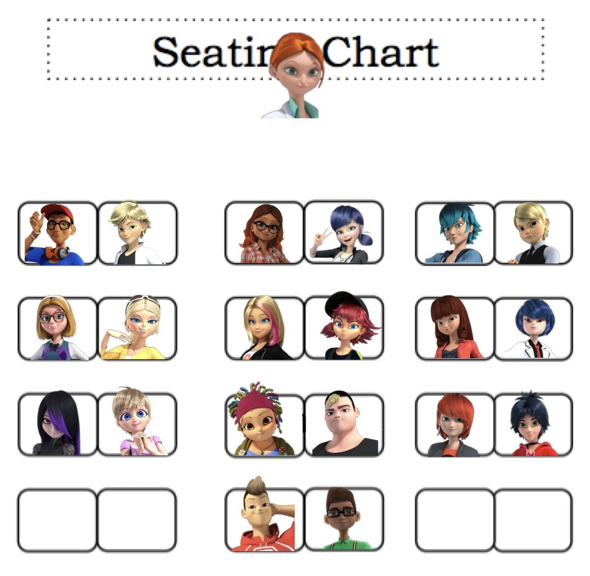 My Mira-Class Seating Arrangement in my AU | Fandom