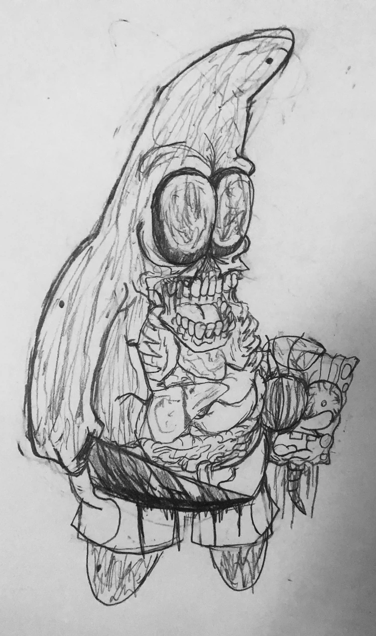 More SpongeBob creepypasta/horror themed art | Fandom
