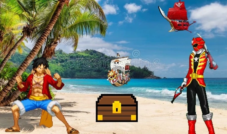 Captain Marvelous vs Monkey D Luffy (Super Sentai vs One Piece) Sprite ...