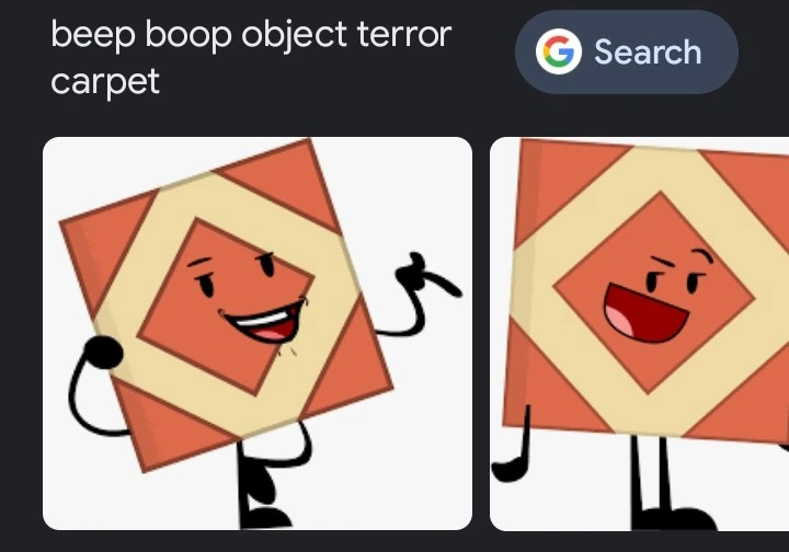 beep boop object terror carpet | Fandom