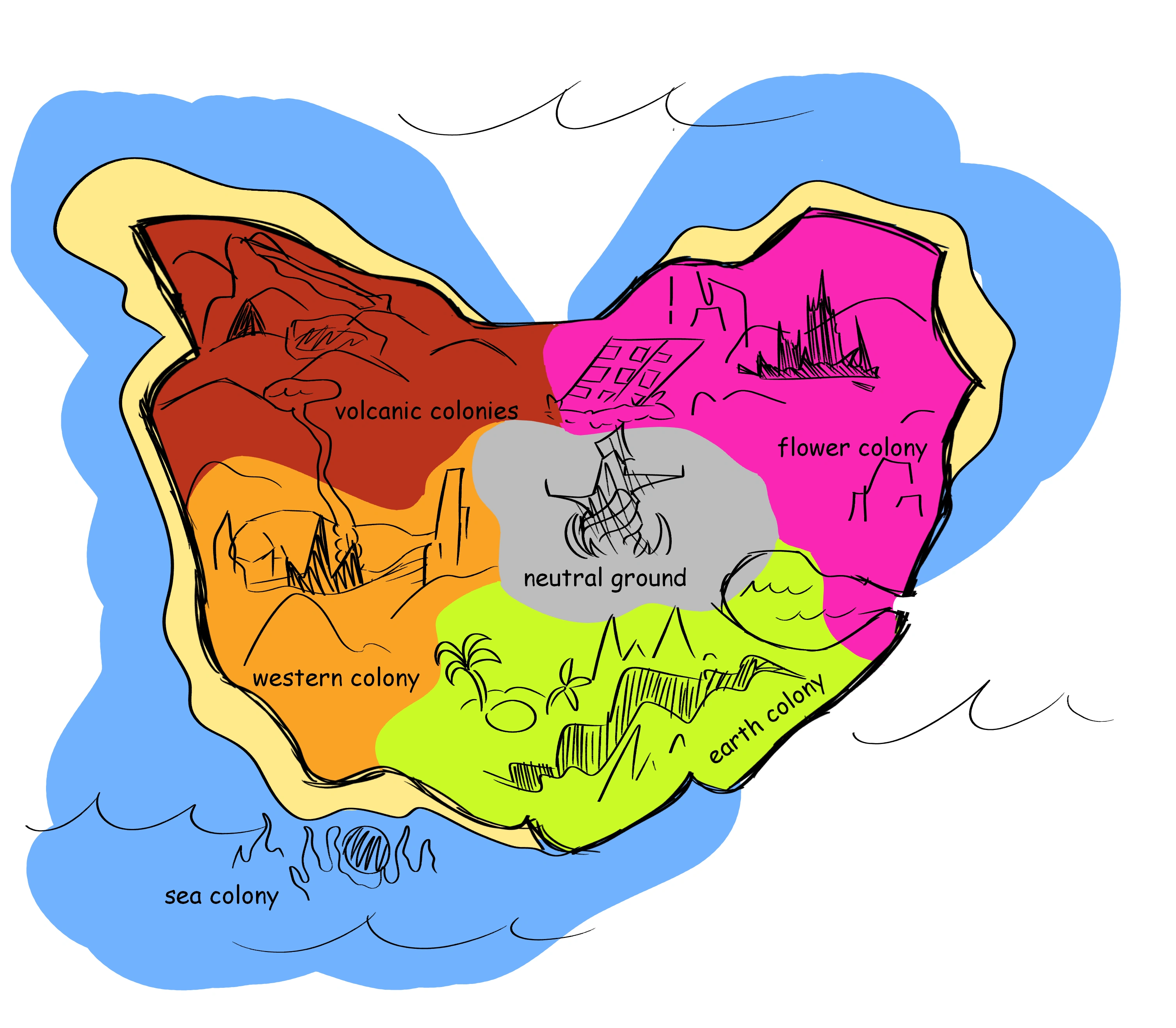 map of the wastelands | Fandom