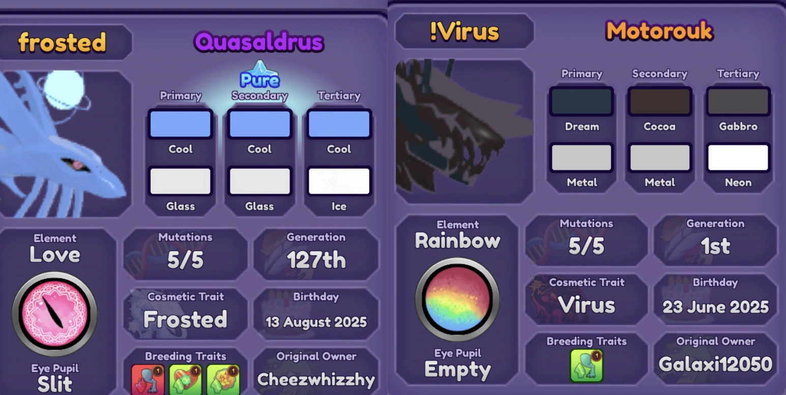 T/S cosmetic dragons! | Fandom