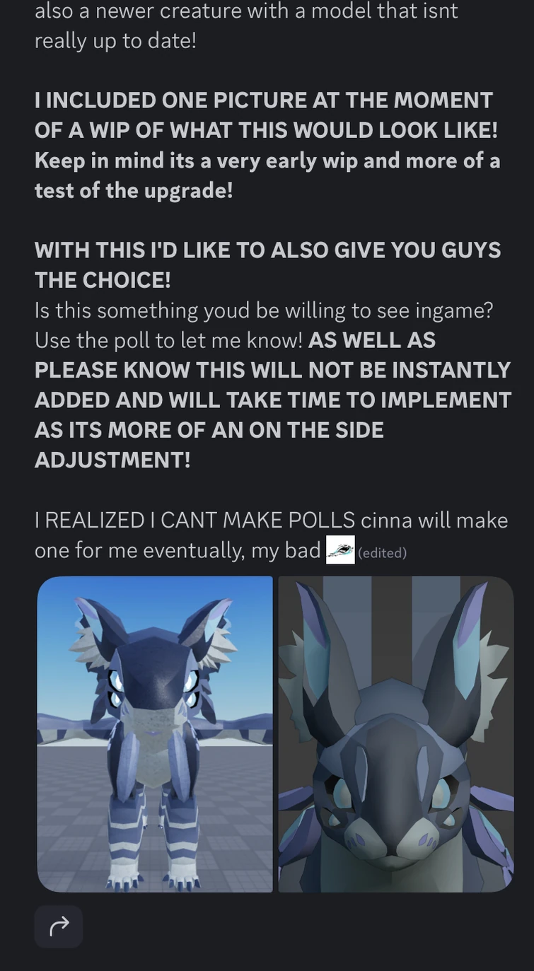 Fellisio model update | Fandom