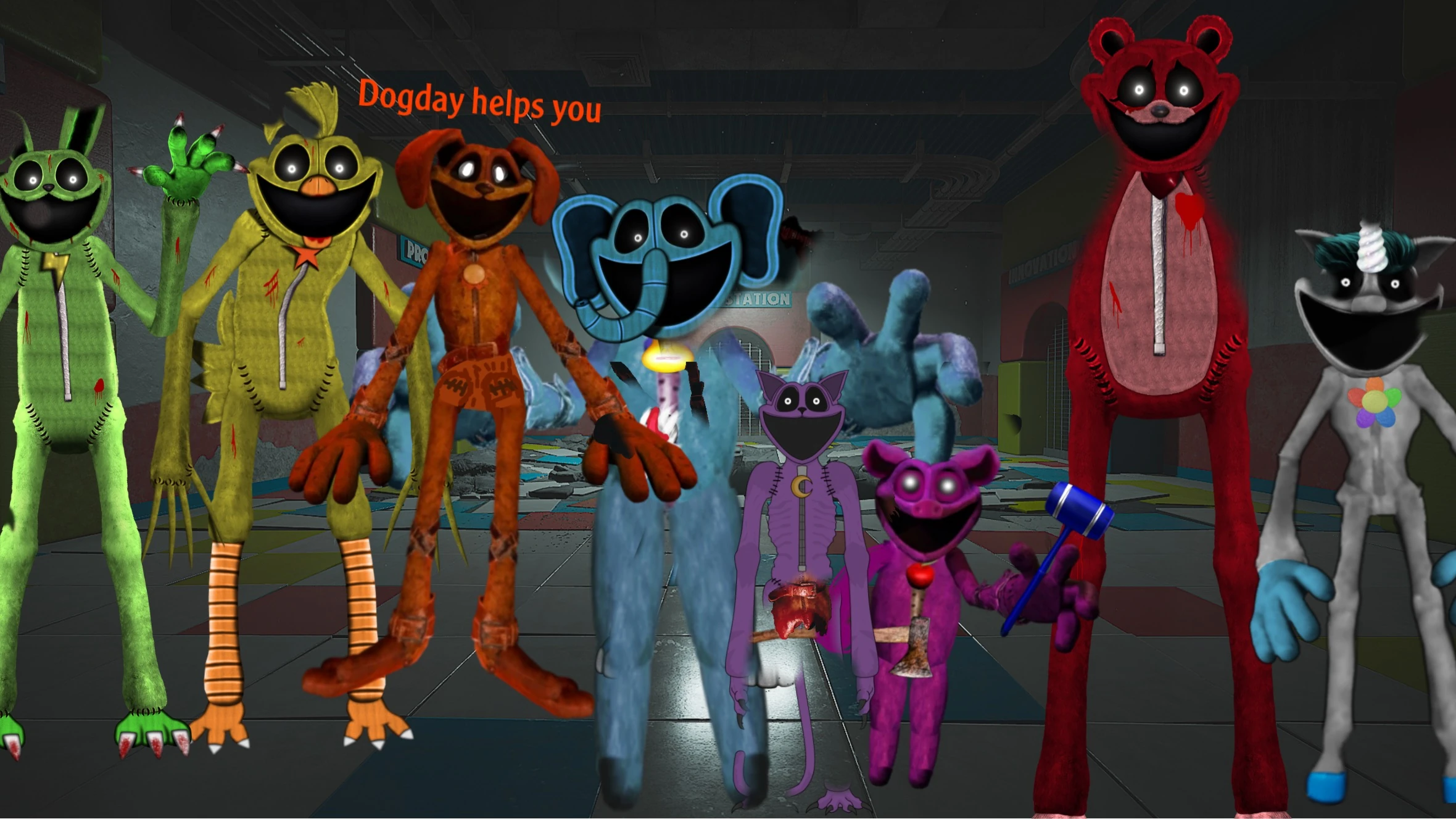 Monster smiling critters | Fandom