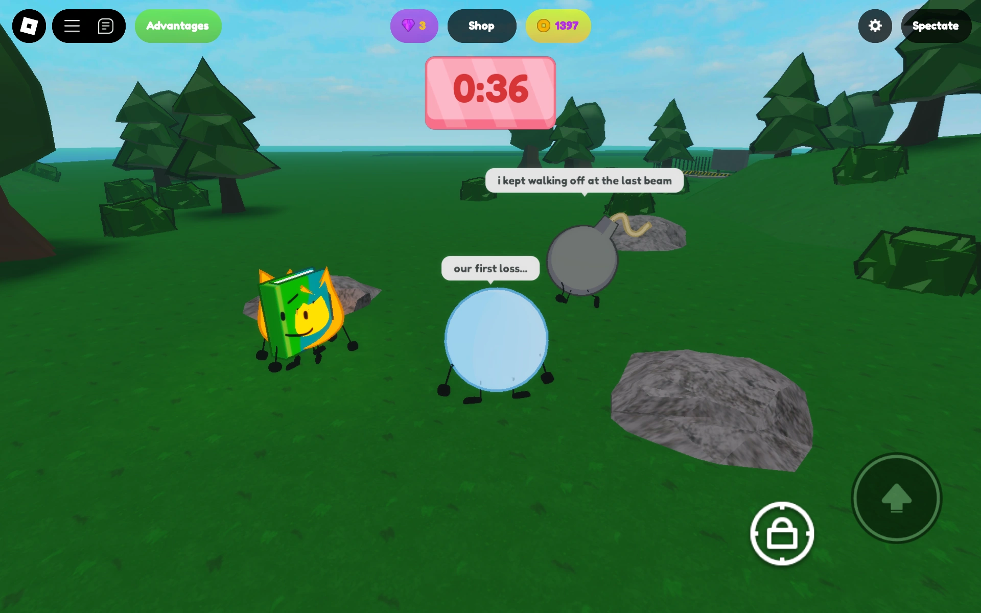 Screenshots of me playing BFDIA roblox | Fandom