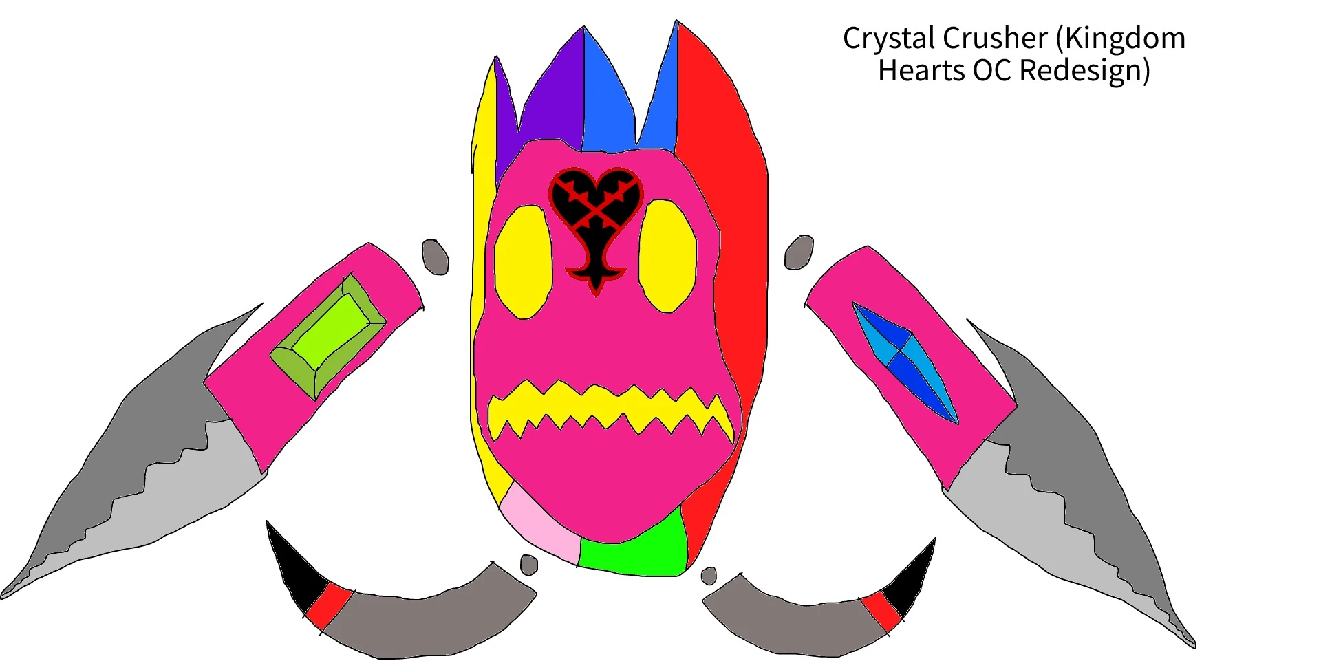 Crystal Crusher (Kingdom Hearts OC Redesign) | Fandom