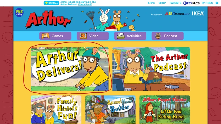 Arthur Delivers! is back | Fandom