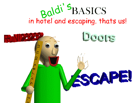 BBIH&E sneak peek logo (Baldi's basics in doors) | Fandom