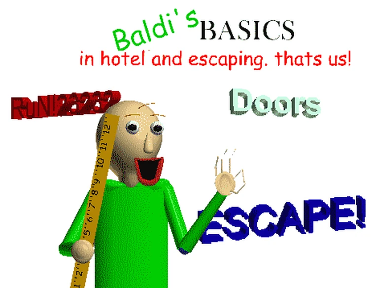 BBIH&E sneak peek logo (Baldi's basics in doors) | Fandom